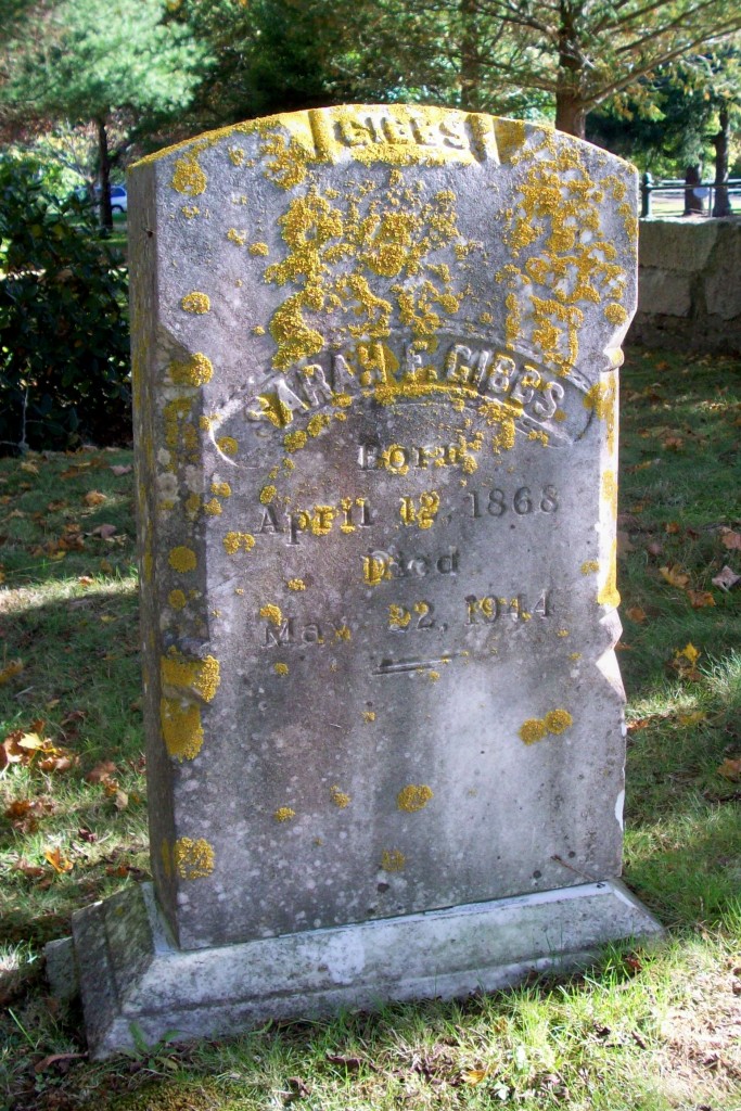 Sarah Frances Gibbs 1868 – 1944 – CataumetCemetery.org