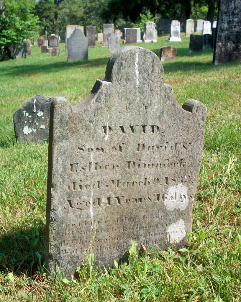 David Dimmick 1832 – 1833 – CataumetCemetery.org