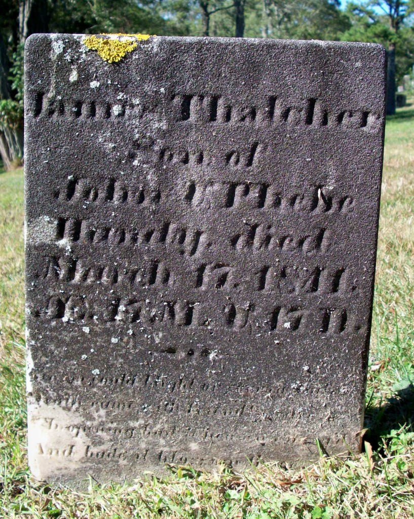 James Thatcher Handy 1840 – 1841 – CataumetCemetery.org