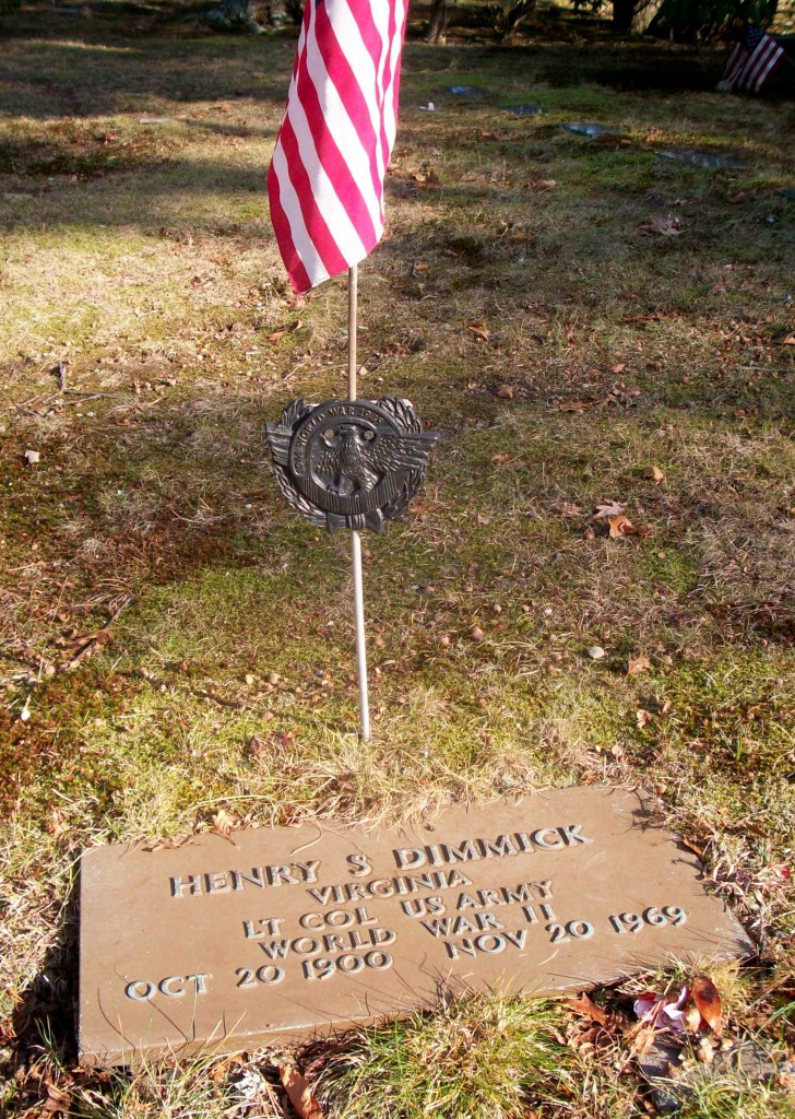 Henry Stuart Dimmick, WW ll 1900 – 1969 | CataumetCemetery.org